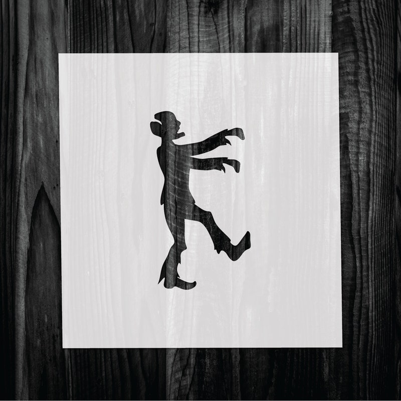 Zombie Stencil - Etsy