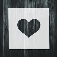 Heart Outline Stencil: Commercial Use PNG SVG Clipart (digital Download ...