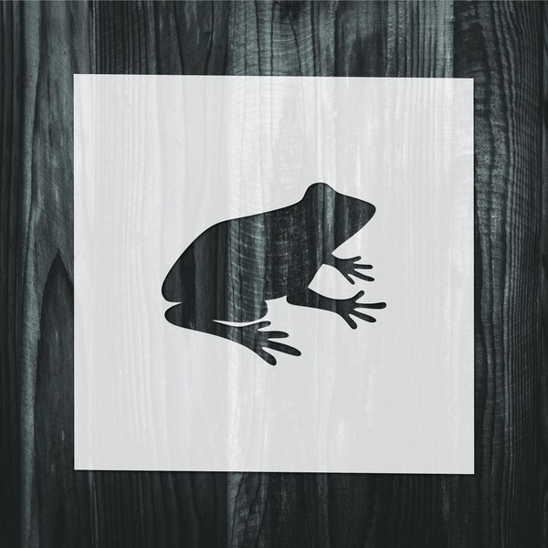 Frog Stencil - Etsy