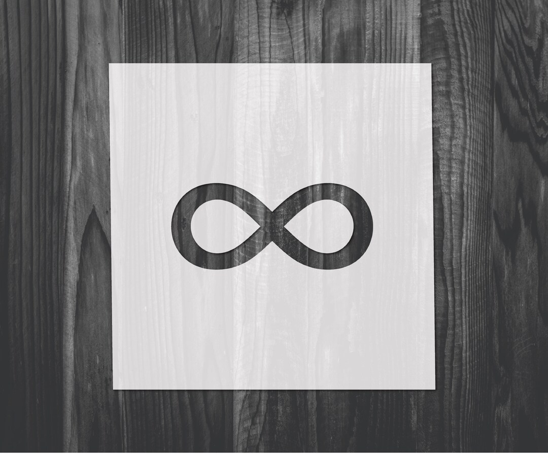 Infinity Symbol Stencil, Mylar Reusable Stencil, Stencil, FAST SHIPPING ...