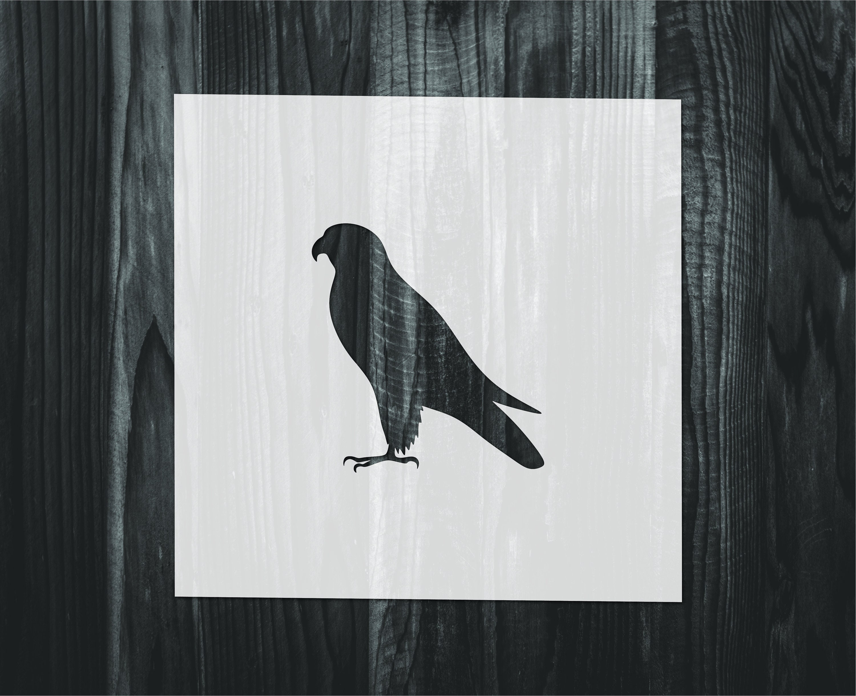 Falcon Stencil Mylar Reusable Stencil Stencil FAST SHIPPING - Etsy