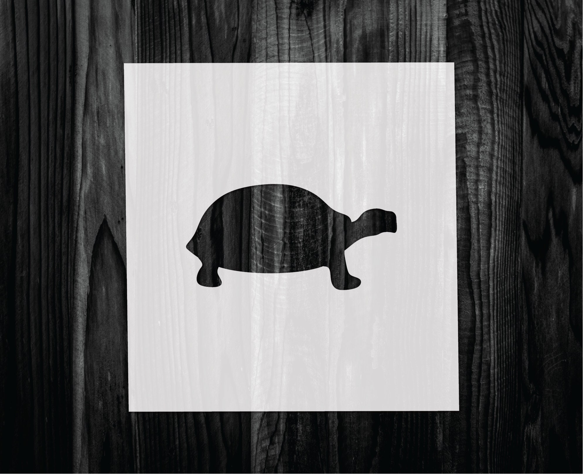 Tortoise Stencil Mylar Reusable Stencil Stencil FAST - Etsy