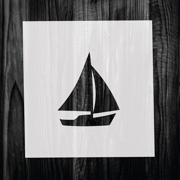 Sailboat Stencil - Etsy