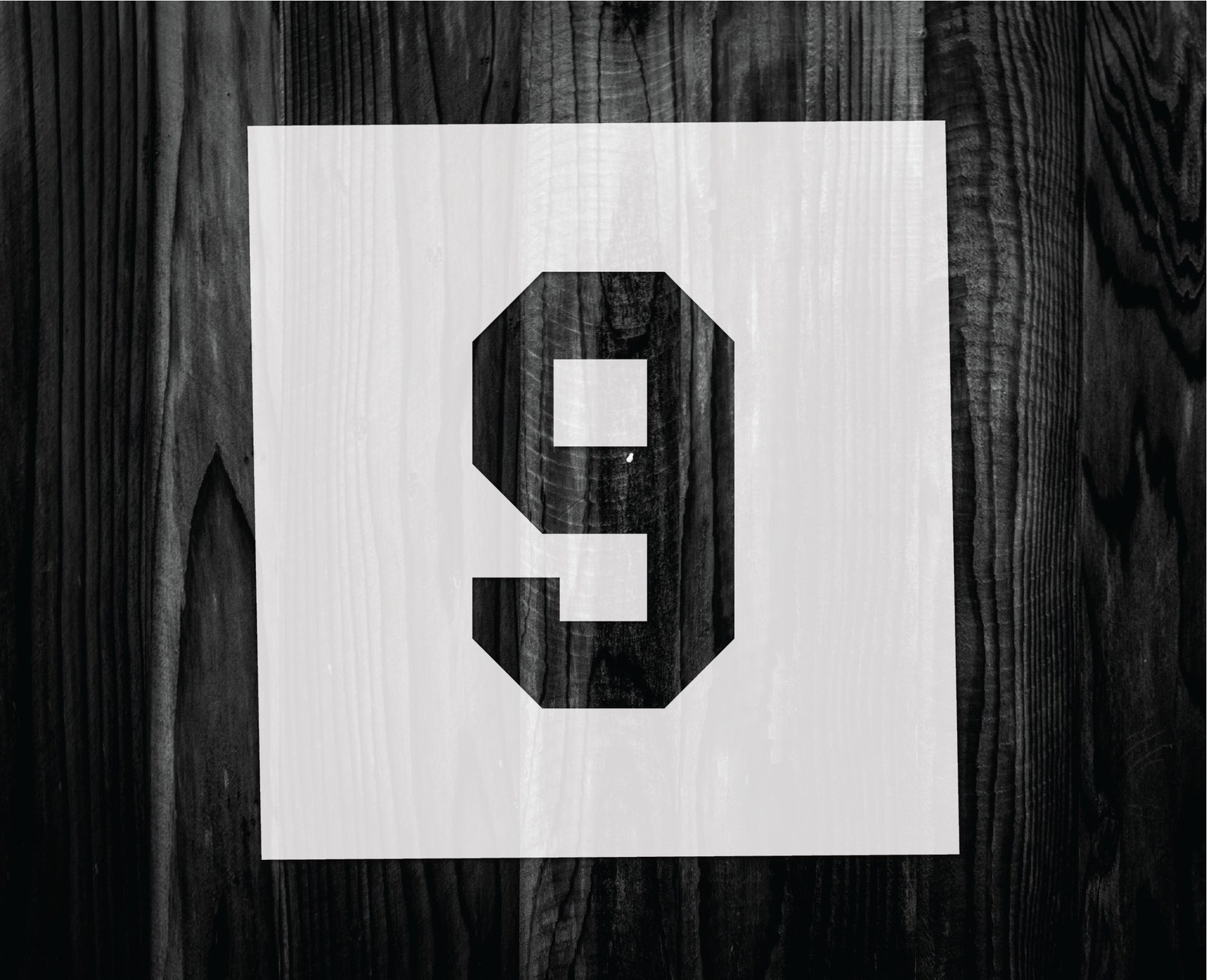 Number 9 Stencil Mylar Reusable Stencil Stencil FAST - Etsy