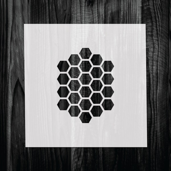 Honeycomb Stencil - Etsy