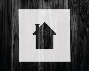 House Stencil Reusable House Stencil Art Stencil DIY Craft Stencil ...