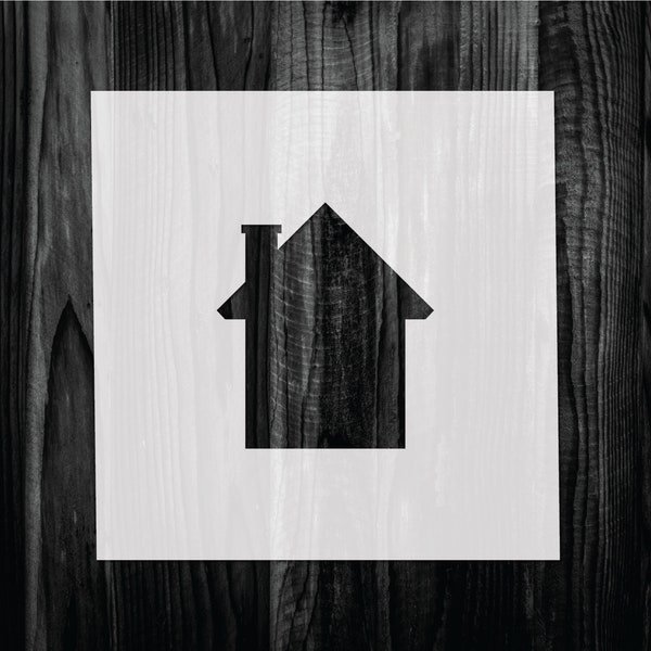 House Stencil - Etsy