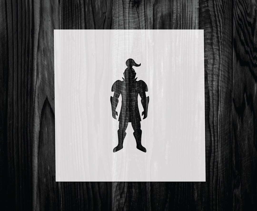 Knight Stencil, Mylar Reusable Stencil, Stencil, FAST SHIPPING - Etsy