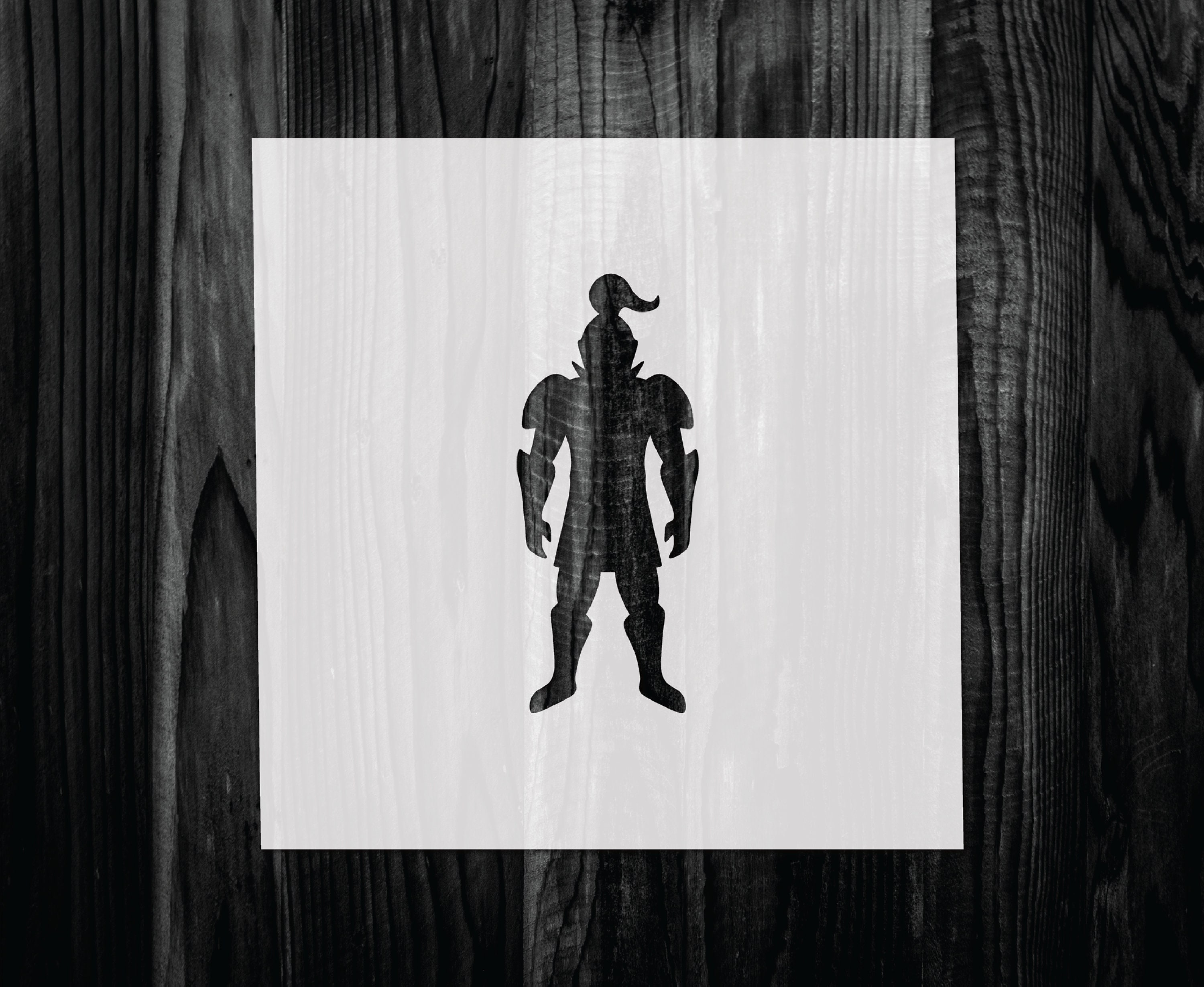 Knight Stencil, Mylar Reusable Stencil, Stencil, FAST SHIPPING - Etsy