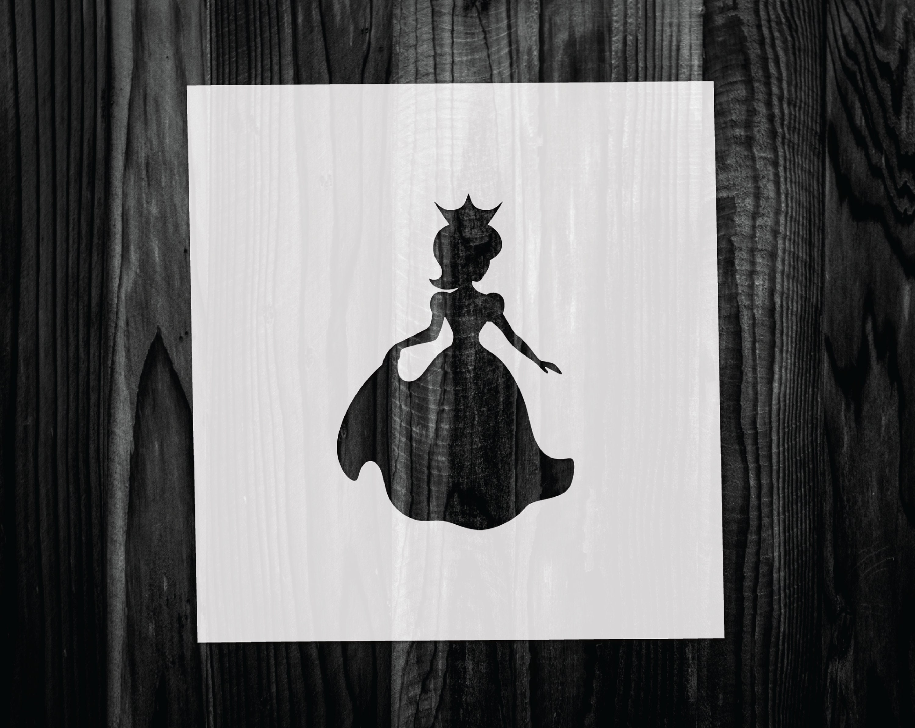 Princess Stencil Mylar Reusable Stencil Stencil FAST - Etsy
