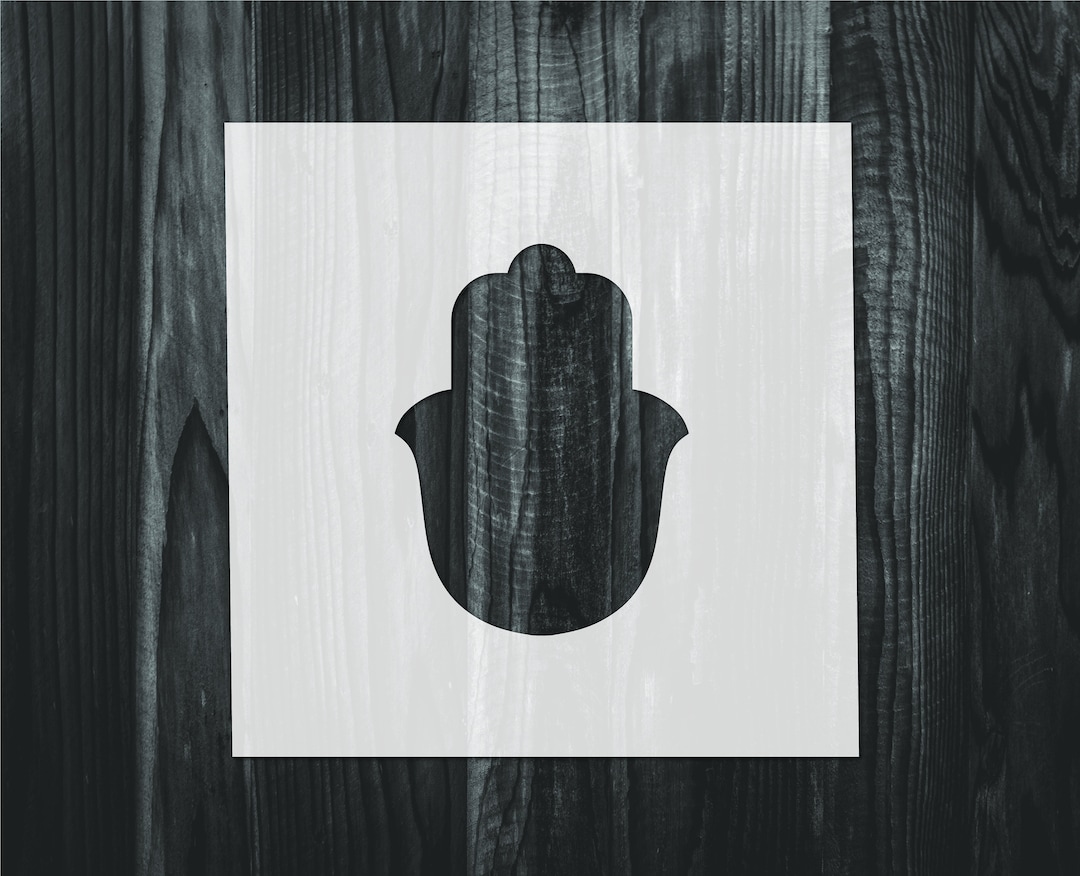 Hamsa Stencil, Mylar Reusable Stencil, Stencil, FAST SHIPPING - Etsy