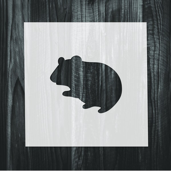Hamster Stencil - Etsy