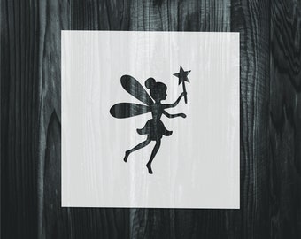 Fairy Stencil Reusable Fairy Stencil Art Stencil DIY Craft - Etsy