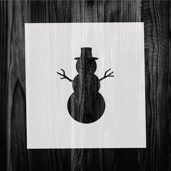 Snowman Stencils - Etsy