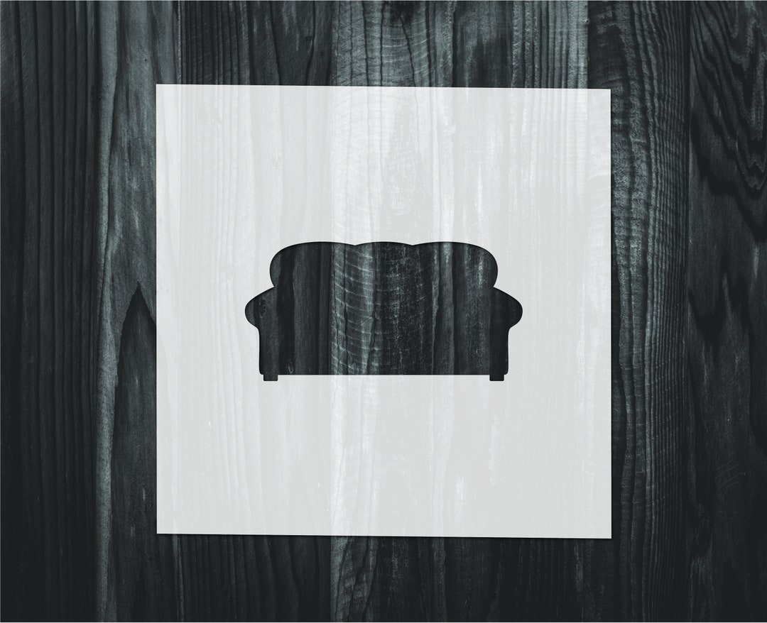 Couch Stencil, Mylar Reusable Stencil, Stencil, FAST SHIPPING - Etsy