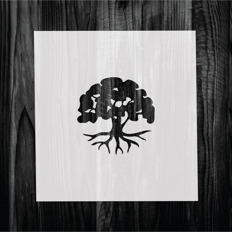 Tree of Life Stencil - Etsy