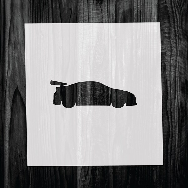 Race Car Stencil - Etsy