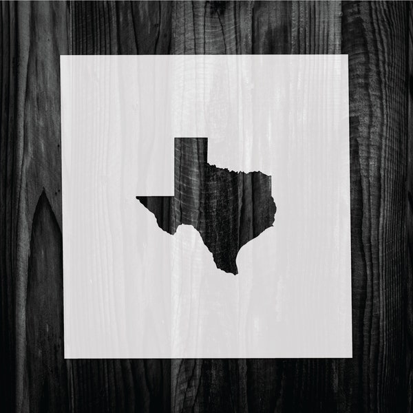 Texas Stencil - Etsy