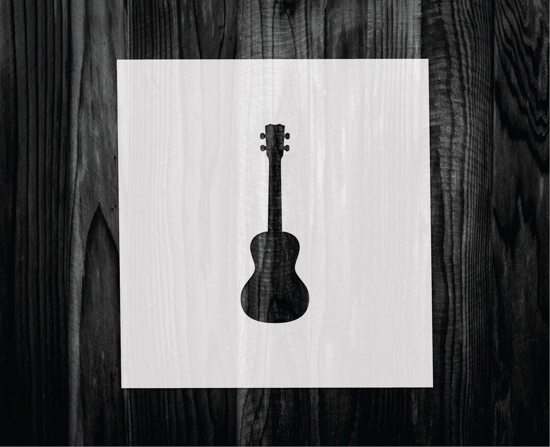 Ukulele Stencil, Mylar Reusable Stencil, Stencil, FAST SHIPPING - Etsy