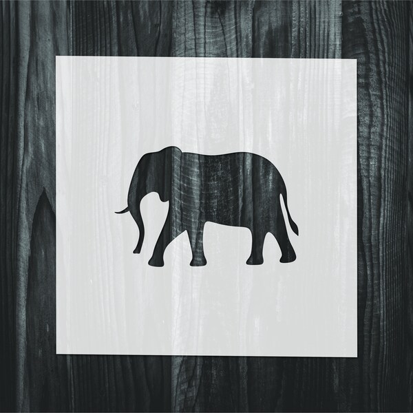 Elephant Stencil - Etsy