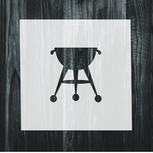 Grill Stencil, Mylar Reusable Stencil, Stencil, FAST SHIPPING - Etsy