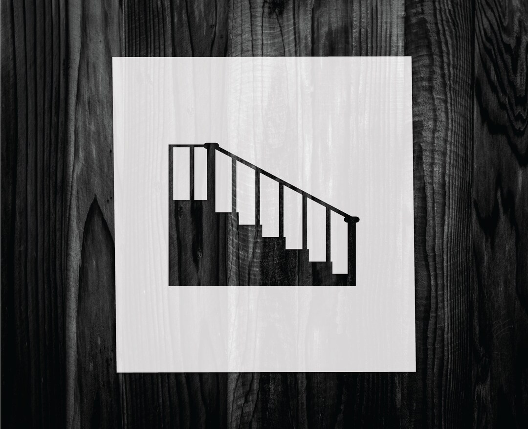 Stairs Stencil, Mylar Reusable Stencil, Stencil, FAST SHIPPING - Etsy