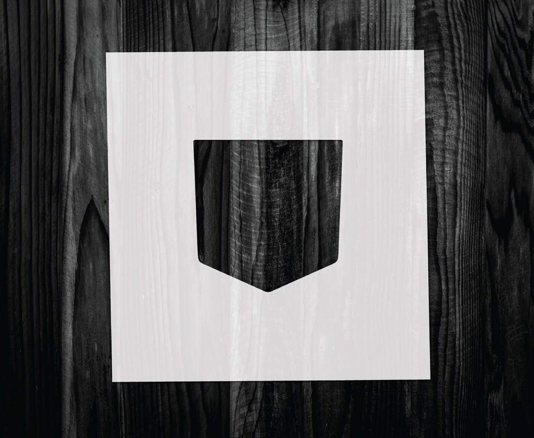 Pocket Stencil, Mylar Reusable Stencil, Stencil, FAST SHIPPING - Etsy