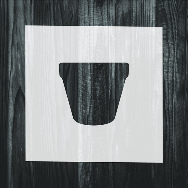 Flower Pot Stencils - Etsy