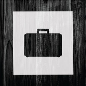 Suitcase Stencil, Mylar Reusable Stencil, Stencil, FAST SHIPPING - Etsy