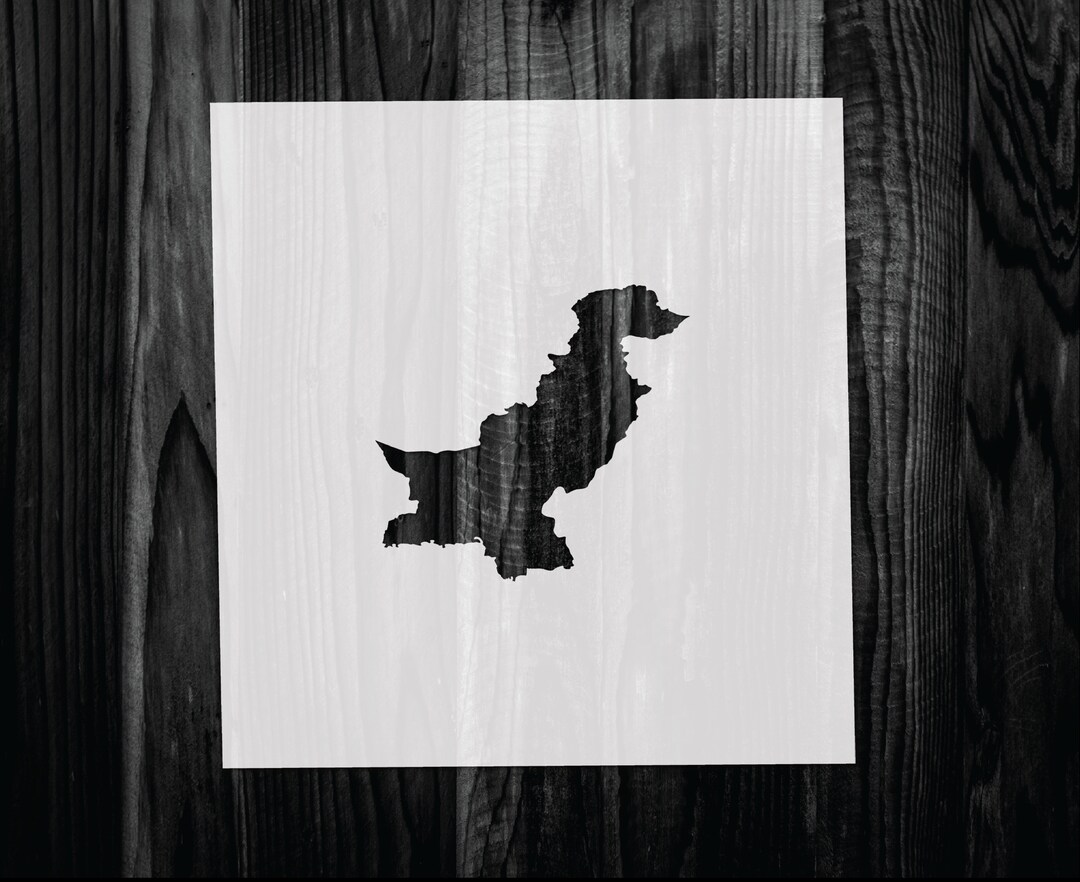 Pakistan Stencil, Mylar Reusable Stencil, Stencil, FAST SHIPPING - Etsy