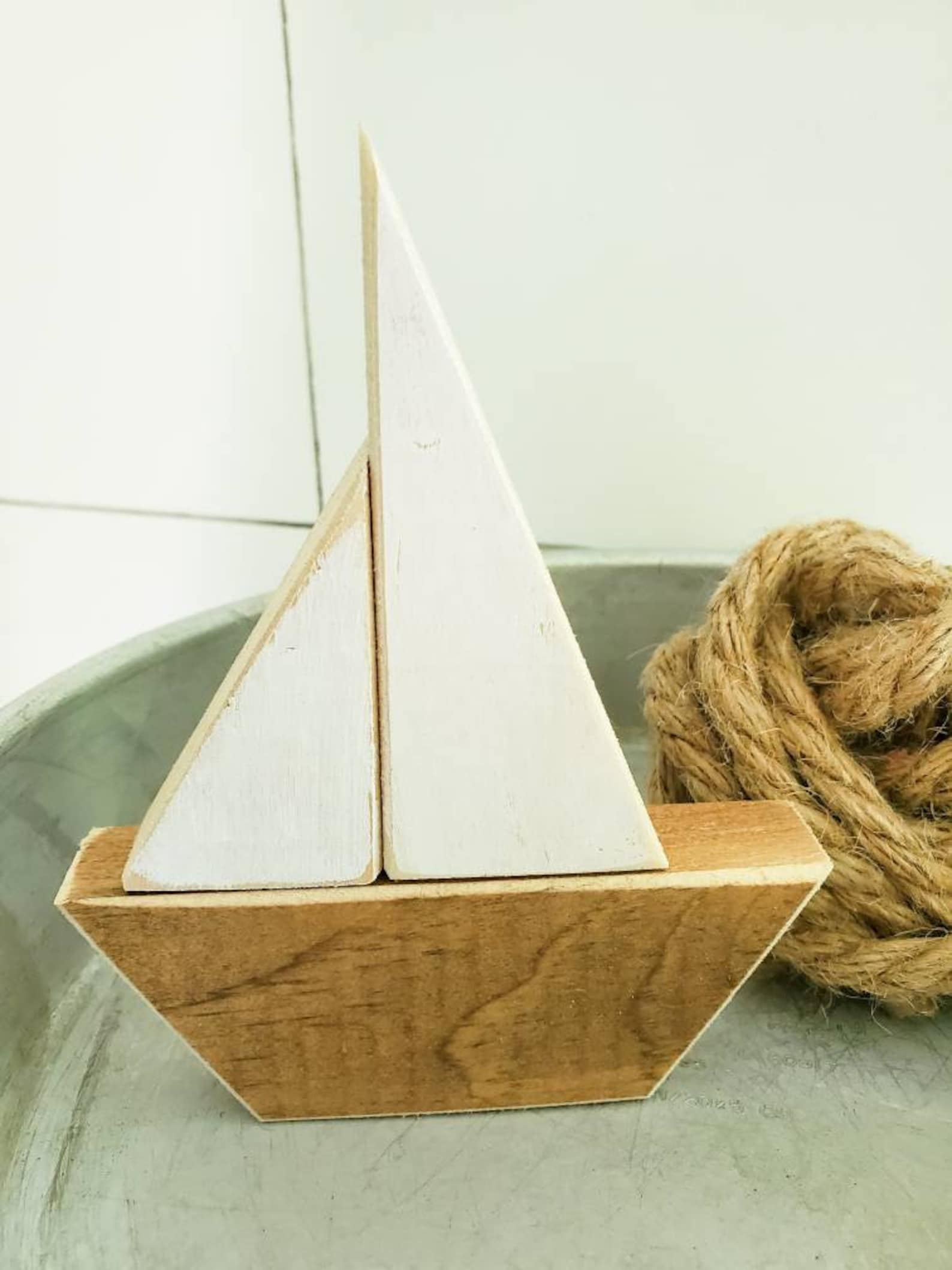 Rustic Wood Sailboat nautical decor sailboat decor | Etsy