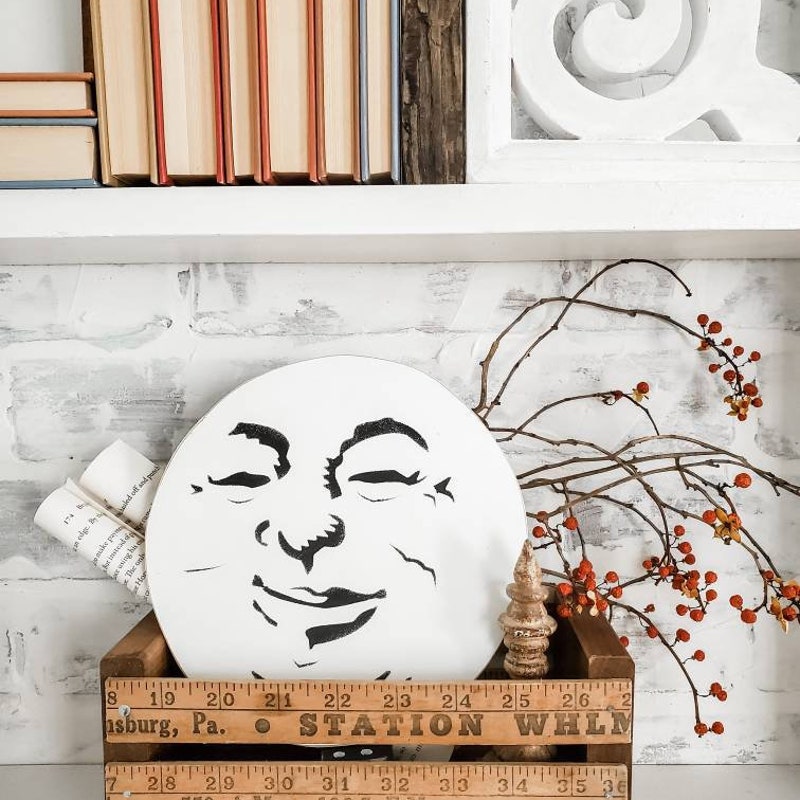 Man in the Moon Svg - Etsy