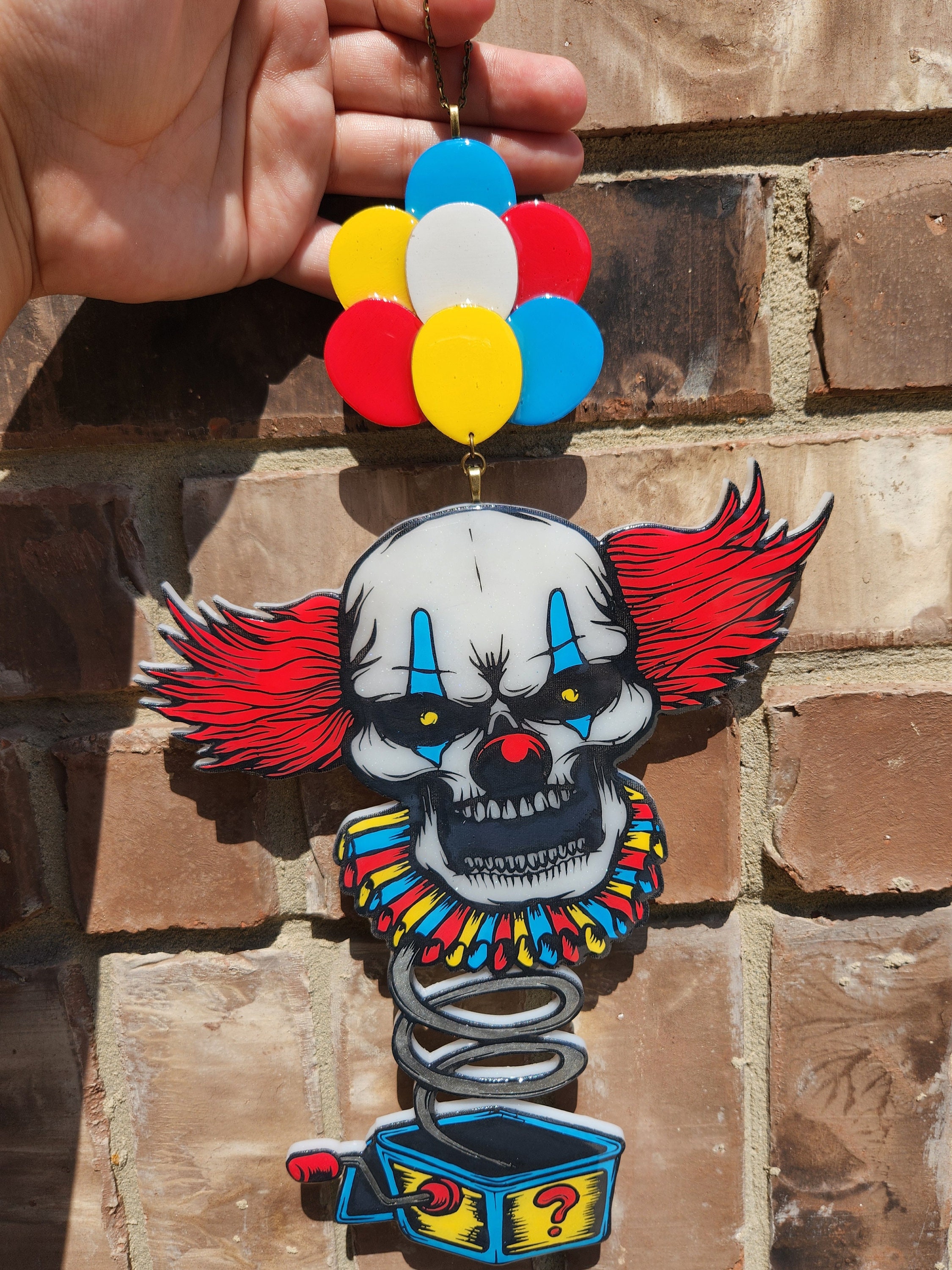 Scary Clown - Jack in a Box - Horror Clown - Etsy
