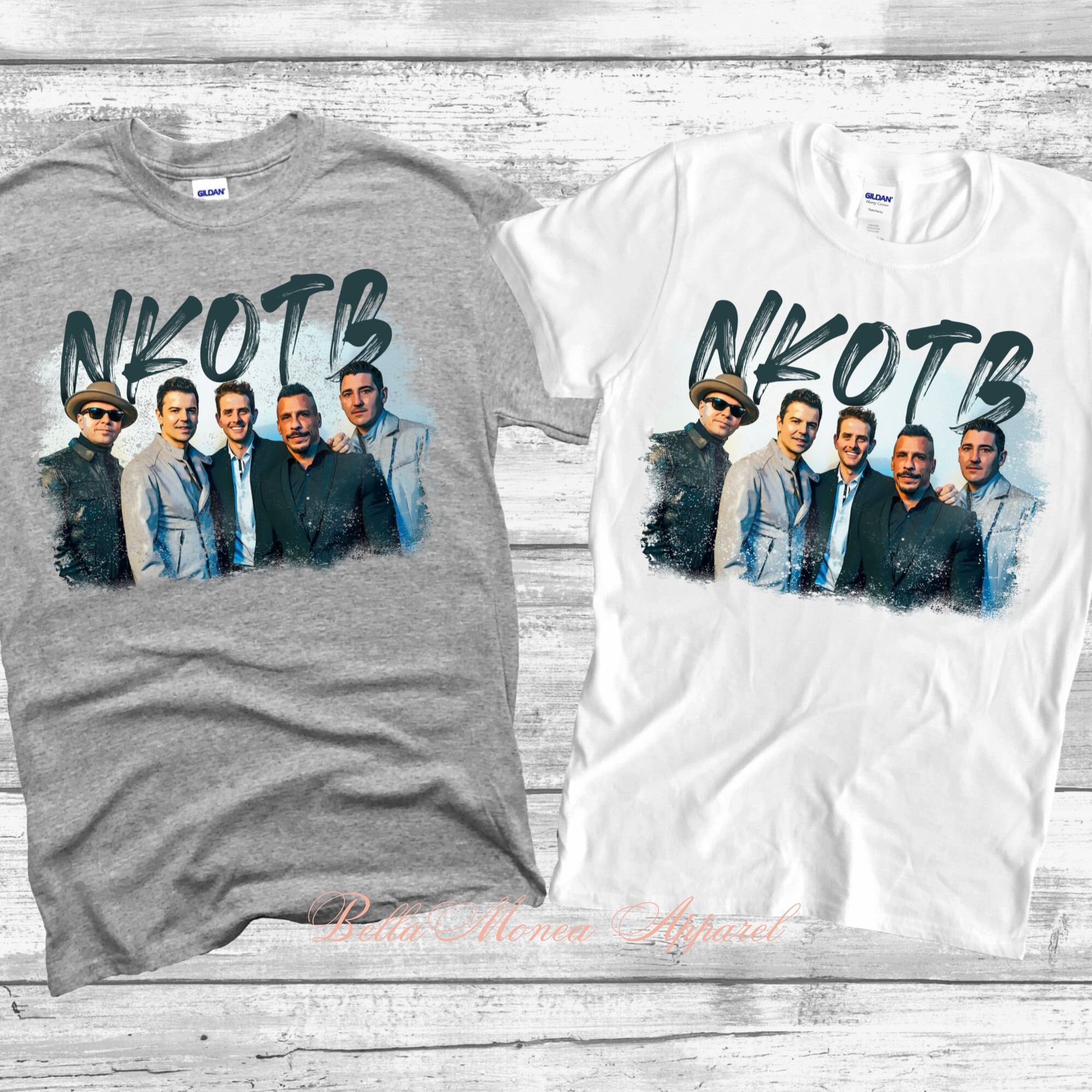 New Kids on the Block Tee, NKOTB T-shirt, 80s Band Tee. 80s Band T ...