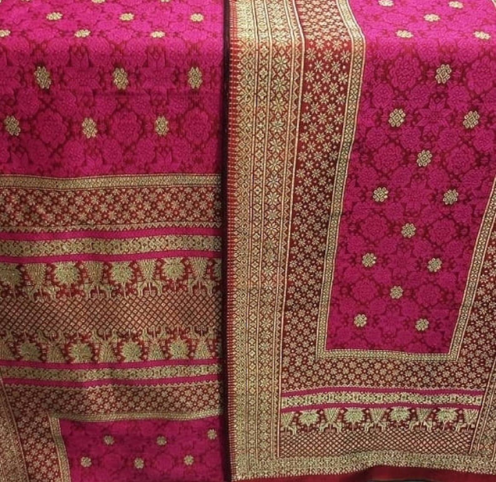 Indonesian Art Fabric Songket Palembang Genuine Silk Fabric | Etsy