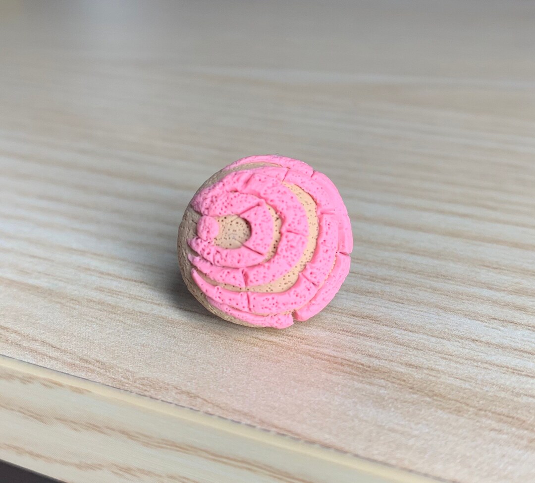 Concha Sweetbread Pan Dulce Mexican Polymer Clay Pin - Etsy