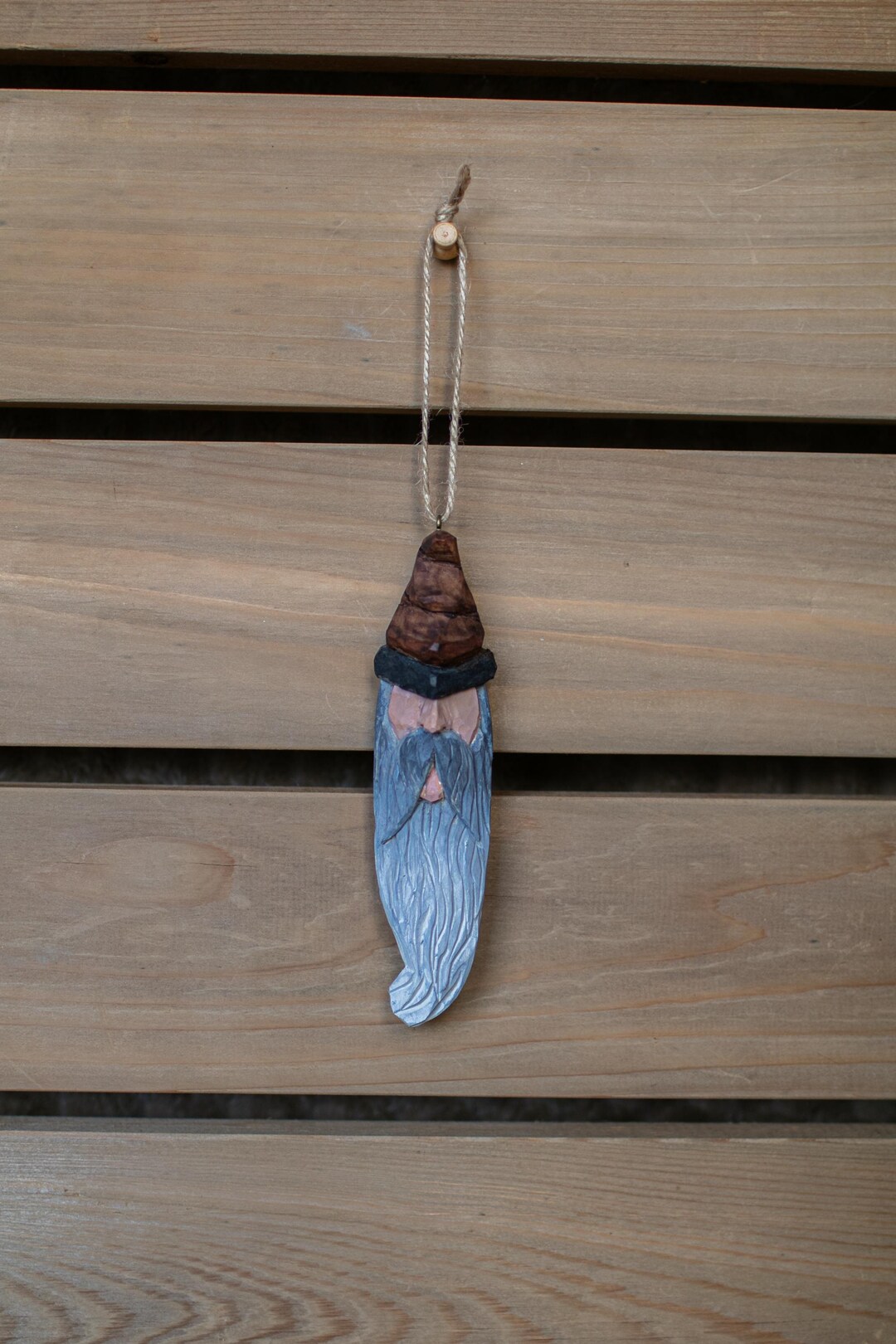 HAND CARVED Sleepy Wood Spirit - Etsy