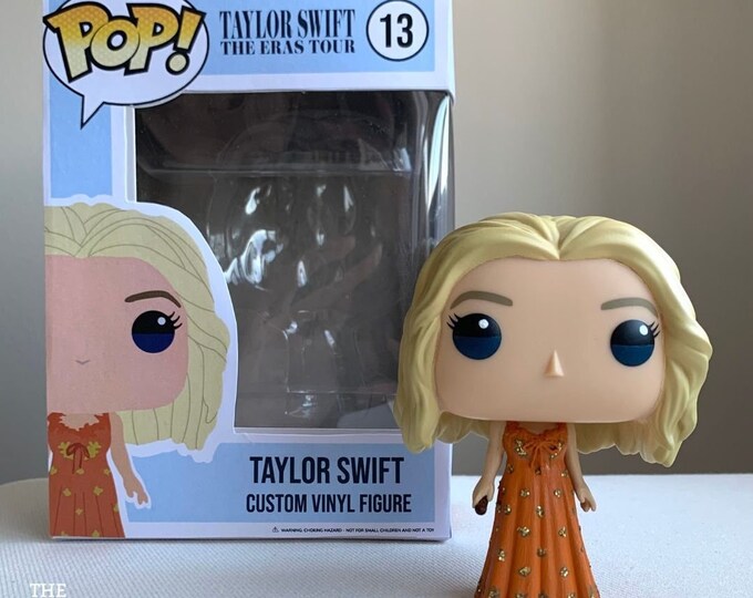 Taylor Swift Custom Funko Pop Figurine the Eras Tour Evermore Outfit - Etsy Taylor Swift Custom Funko Pop Figurine the Eras Tour Evermore Outfit - Etsy