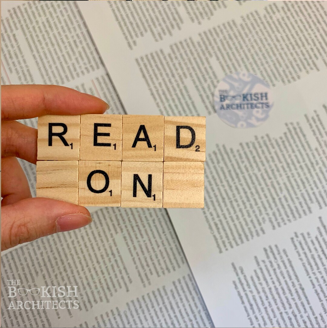 Read on Scrabble Tile Cute Bookish Gift Magnet Book Lover - Etsy