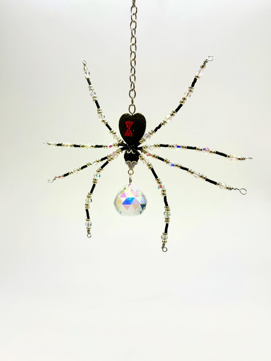 Black Widow Spider • Sun Catcher • Ornament • Halloween • Christmas ...