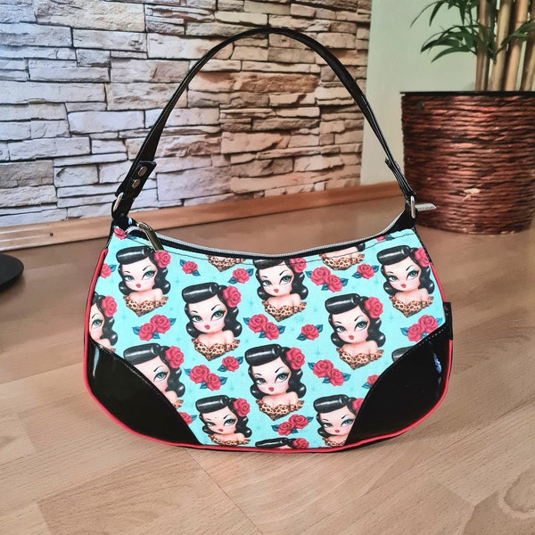 Rockabilly Purse - Etsy