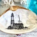 Montauk Lighthouse, Decoupage Clam Shell, Lighthouse Art, Ring Dish ...