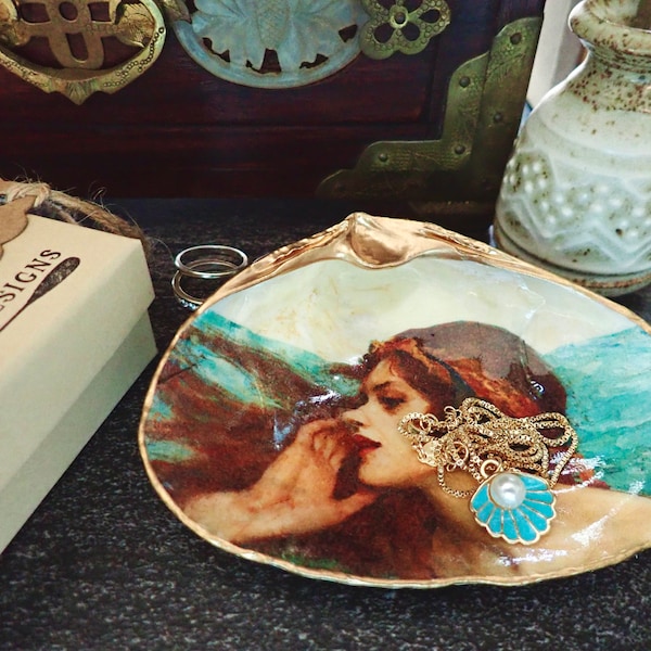 Painted Shell - Etsy