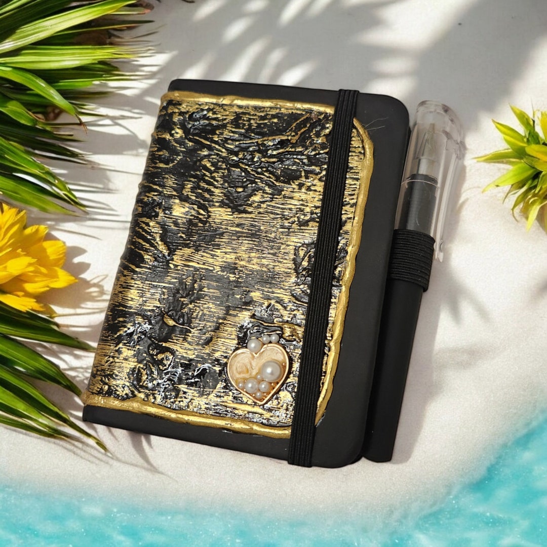 Hand Wrapped Pocket Notebook - Etsy