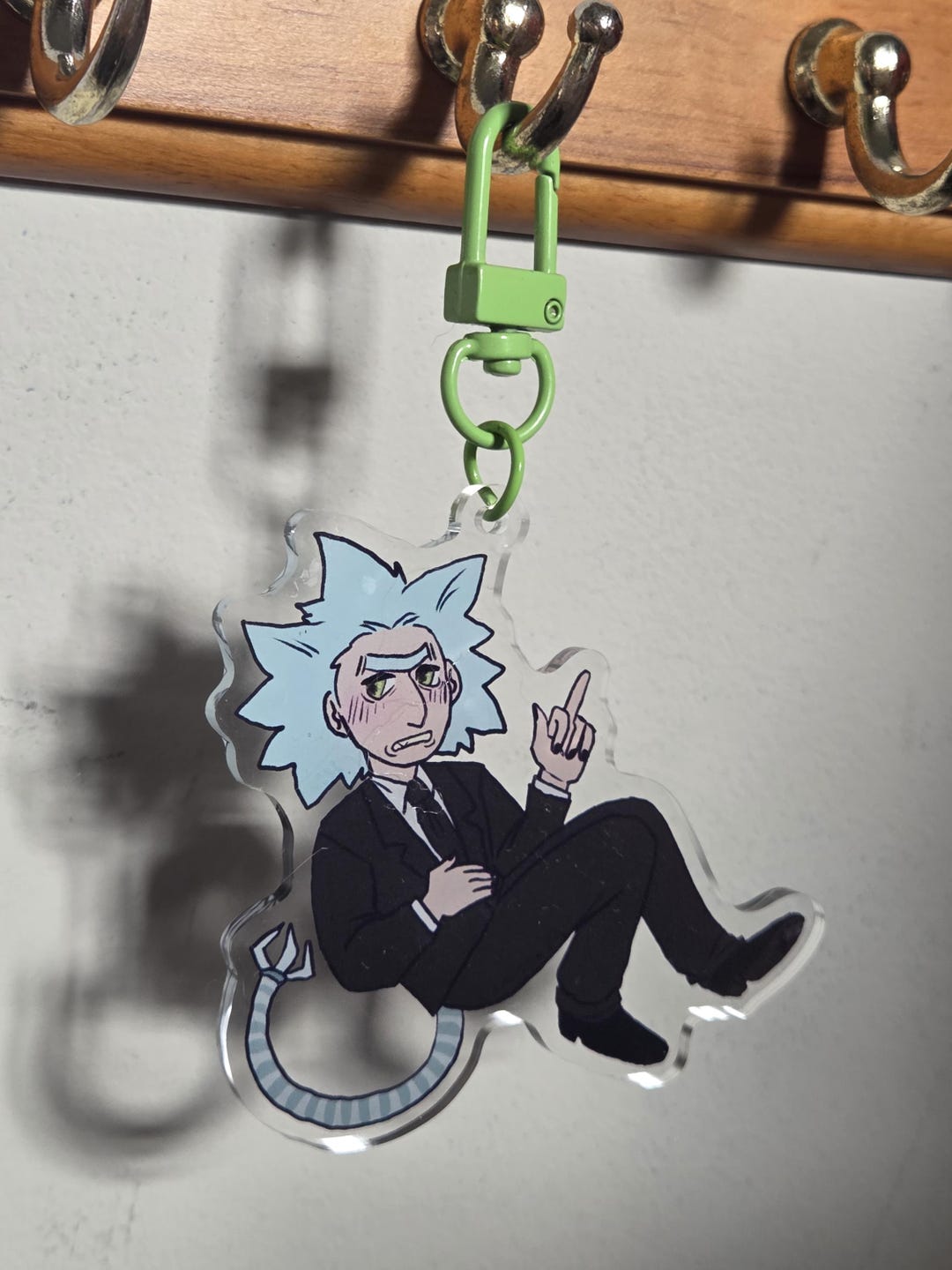 Rick Sanchez Keychains - Etsy