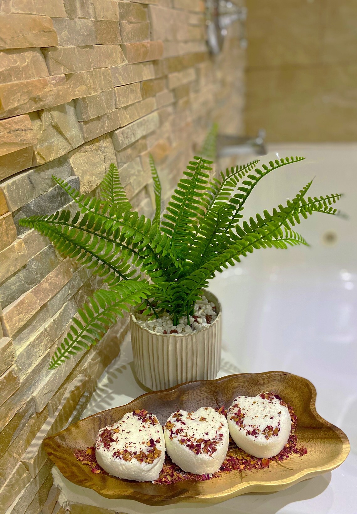 ROSE Bath Bombs, Mother's Day Gift Box, Heart Bath Bomb, Valentines Day ...