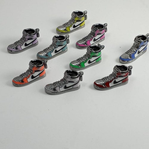 Metal Chain Shoe Laces Lace Locks for Air Jordan 1 LBJ Kobe KD | Etsy