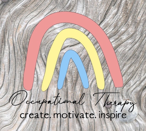 Occupational Therapy Rainbow SVGJPEGPNG | Etsy
