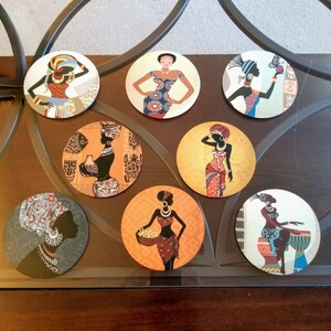 Elevate Your Table Setting With Authentic African Themed Table Coasters ...