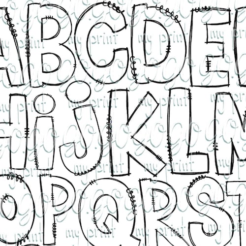 Alphabet Png Files With Transparent Inside Bundle PNG SVG Dxf - Etsy